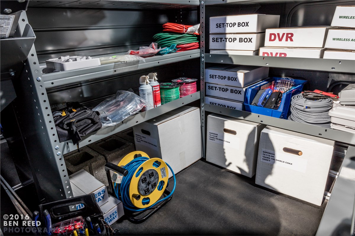 Telecom Vehicle Upfit Solutions | Work Van Customization | Advanced ...